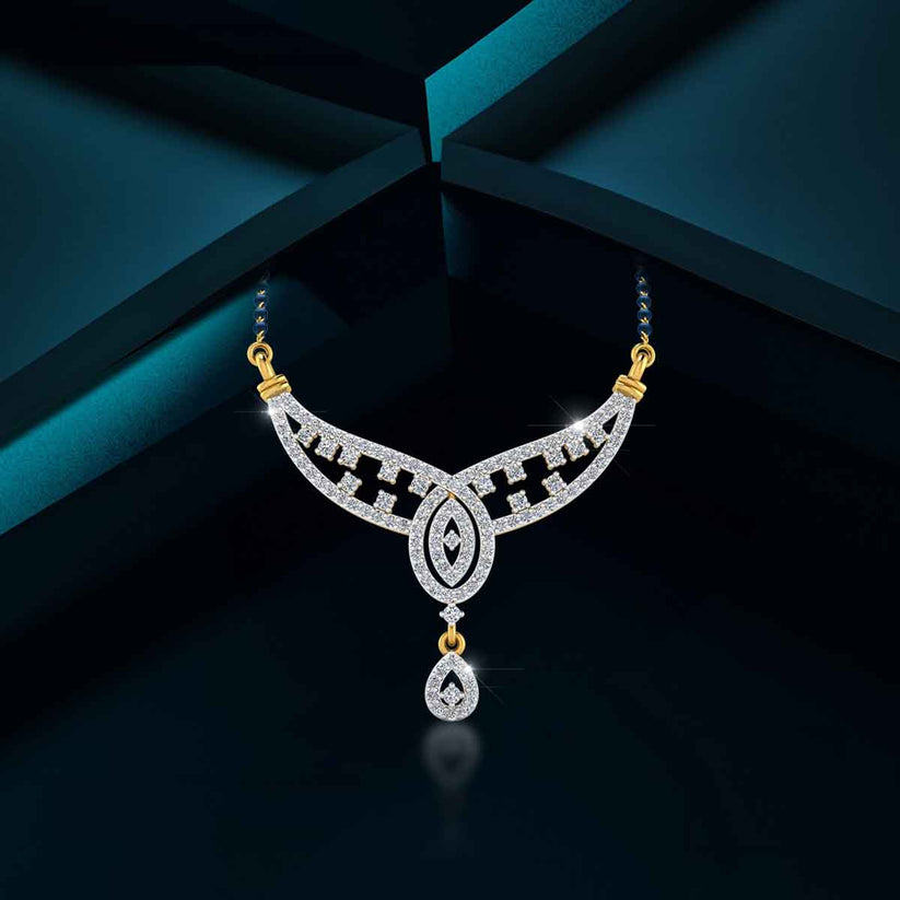 Celestial Arc Mangalsutra – Sparkblue